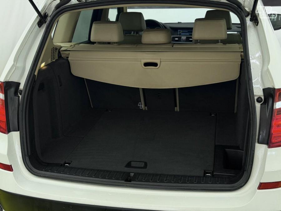 Balts BMW X3 2011 Avižieniai, ar dzinēja tilpumu 3.00 L un nobraukumu 248 tūkst. km par 10290 €, foto 13 vietnē AUTOMOTO.COM.LV