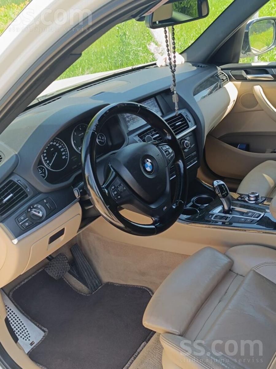 Balts BMW X3 2011 Rīga, ar dzinēja tilpumu 2.00 L un nobraukumu 336 tūkst. km par 11990 €, foto 8 vietnē AUTOMOTO.COM.LV