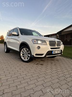 White BMW X3 2011 in Riga, with an engine capacity of 3.00 L and mileage of 330 thousand km for 9500 €, photo  on AUTOMOTO.COM.LV