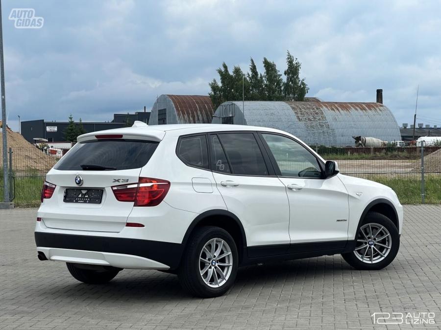 White BMW X3 2011 in Taurage, with an engine capacity of 2.00 L and mileage of 256 thousand km for 6200 €, photo 9 on AUTOMOTO.COM.LV
