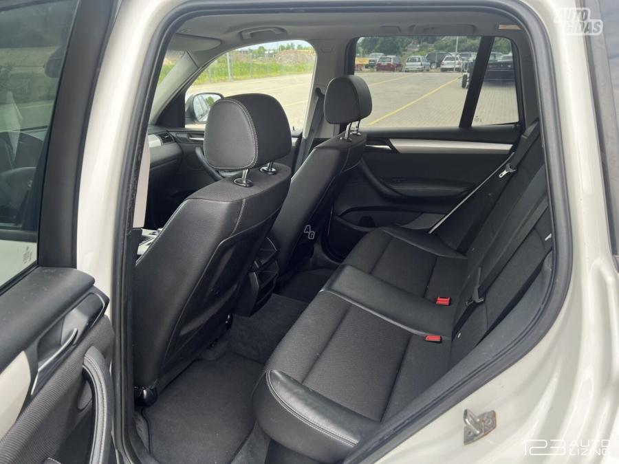 White BMW X3 2011 in Taurage, with an engine capacity of 2.00 L and mileage of 256 thousand km for 6200 €, photo 12 on AUTOMOTO.COM.LV