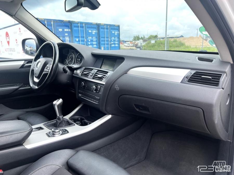 White BMW X3 2011 in Taurage, with an engine capacity of 2.00 L and mileage of 256 thousand km for 6200 €, photo 13 on AUTOMOTO.COM.LV