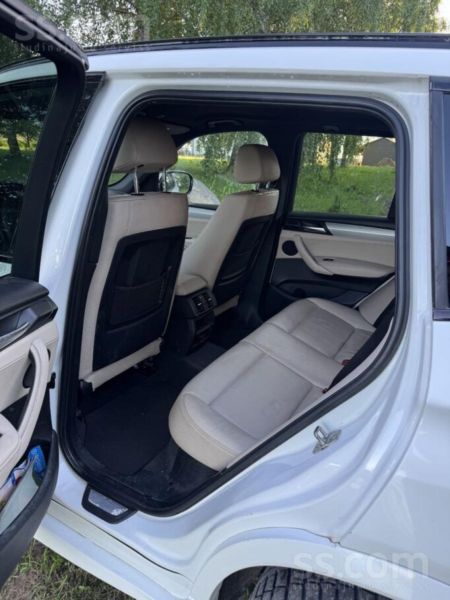 Balts BMW X3 2011 Rīga, ar dzinēja tilpumu 2.00 L un nobraukumu 284 tūkst. km par 9900 €, foto 6 vietnē AUTOMOTO.COM.LV