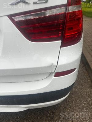 White BMW X3 2011 in Riga, with an engine capacity of 2.00 L and mileage of 301 thousand km for 6999 €, photo 13 on AUTOMOTO.COM.LV