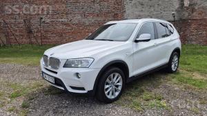 Balts BMW X3 2011 Liepāja, ar dzinēja tilpumu 3.00 L un nobraukumu 284 tūkst. km par 11450 €, foto  vietnē AUTOMOTO.COM.LV