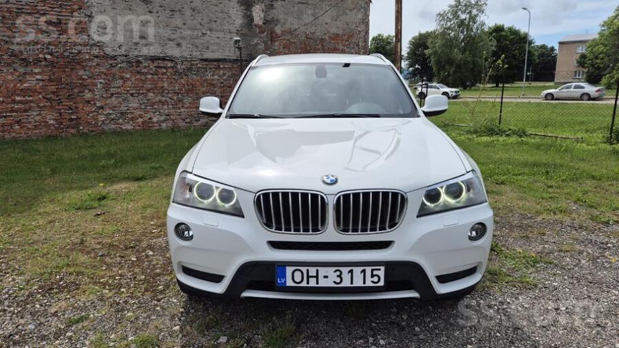 Balts BMW X3 2011 Liepāja, ar dzinēja tilpumu 3.00 L un nobraukumu 284 tūkst. km par 11450 €, foto 3 vietnē AUTOMOTO.COM.LV