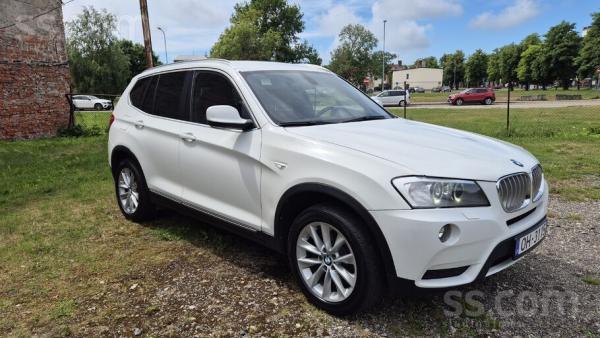 Balts BMW X3 2011 Liepāja, ar dzinēja tilpumu 3.00 L un nobraukumu 284 tūkst. km par 11450 €, foto 3 vietnē AUTOMOTO.COM.LV