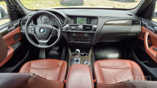 White BMW X3 2011 in Liepaja, with an engine capacity of 3.00 L and mileage of 284 thousand km for 11450 €, photo 10 on AUTOMOTO.COM.LV