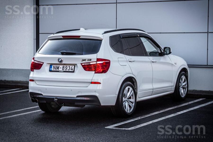 Balts BMW X3 2011 Rīga, ar dzinēja tilpumu 3.00 L un nobraukumu 0 tūkst. km par 12950 €, foto 5 vietnē AUTOMOTO.COM.LV