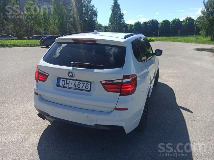 Balts BMW X3 2011 Daugavpils, ar dzinēja tilpumu 3.00 L un nobraukumu 350 tūkst. km par 10700 €, foto 8 vietnē AUTOMOTO.COM.LV