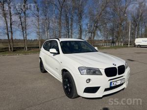 White BMW X3 2011 in Riga, with an engine capacity of 2.00 L and mileage of 303 thousand km for 11990 €, photo 3 on AUTOMOTO.COM.LV