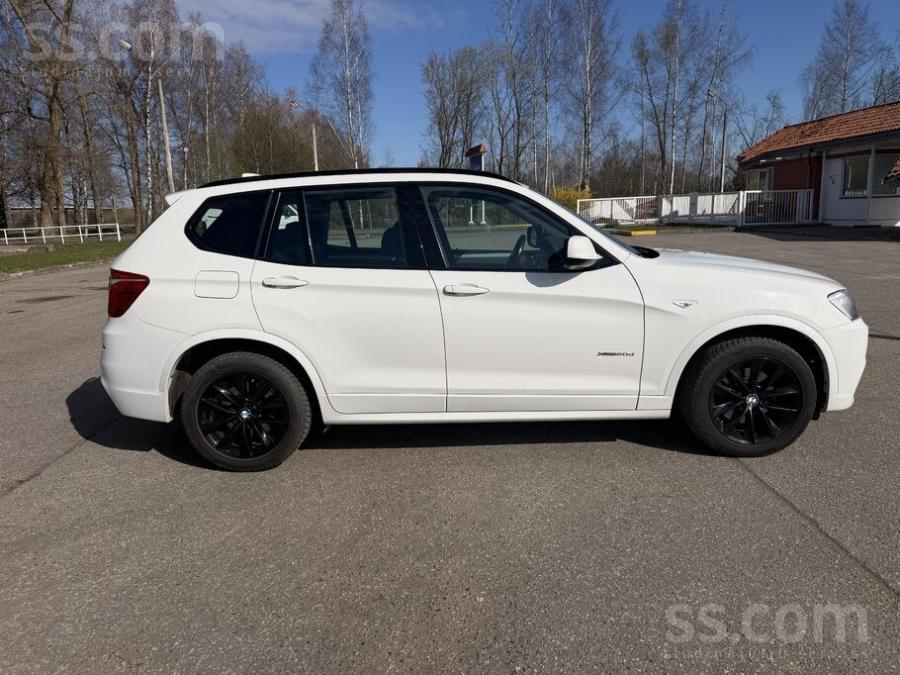 White BMW X3 2011 in Riga, with an engine capacity of 2.00 L and mileage of 303 thousand km for 11990 €, photo 4 on AUTOMOTO.COM.LV