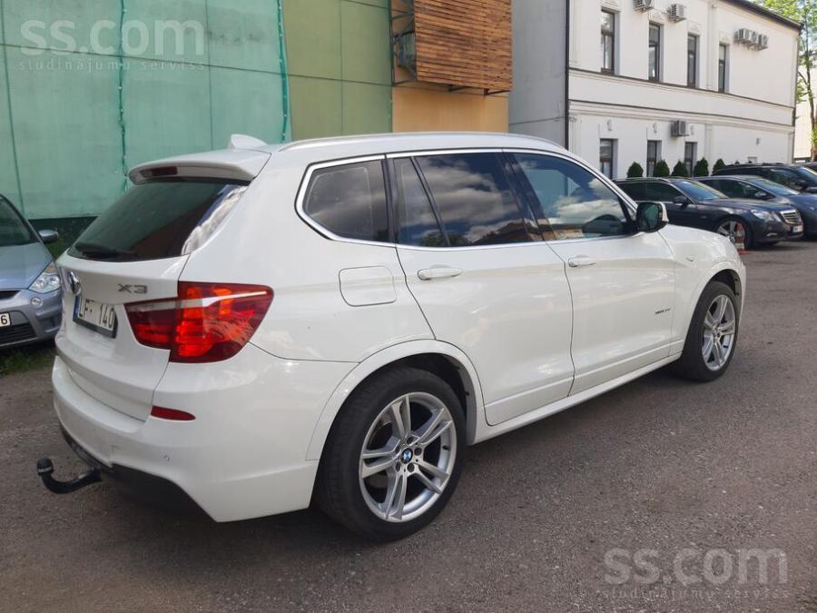 Balts BMW X3 2011 Daugavpils, ar dzinēja tilpumu 2.00 L un nobraukumu 0 tūkst. km par 10350 €, foto 5 vietnē AUTOMOTO.COM.LV