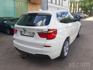Balts BMW X3 2011 Daugavpils, ar dzinēja tilpumu 2.00 L un nobraukumu 0 tūkst. km par 10350 €, foto 6 vietnē AUTOMOTO.COM.LV