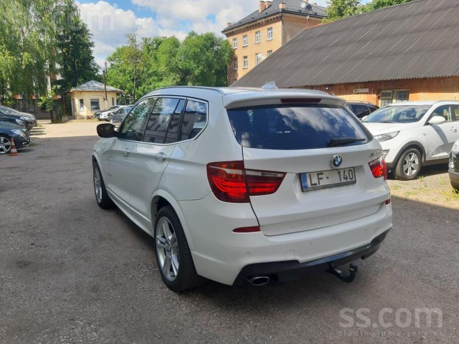 Balts BMW X3 2011 Daugavpils, ar dzinēja tilpumu 2.00 L un nobraukumu 0 tūkst. km par 10350 €, foto 8 vietnē AUTOMOTO.COM.LV