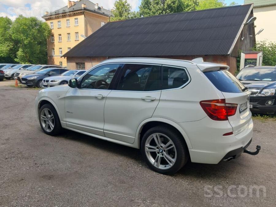 Balts BMW X3 2011 Daugavpils, ar dzinēja tilpumu 2.00 L un nobraukumu 0 tūkst. km par 10350 €, foto 9 vietnē AUTOMOTO.COM.LV