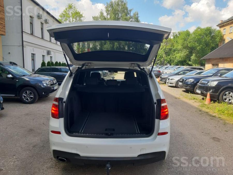 Balts BMW X3 2011 Daugavpils, ar dzinēja tilpumu 2.00 L un nobraukumu 0 tūkst. km par 10350 €, foto 28 vietnē AUTOMOTO.COM.LV