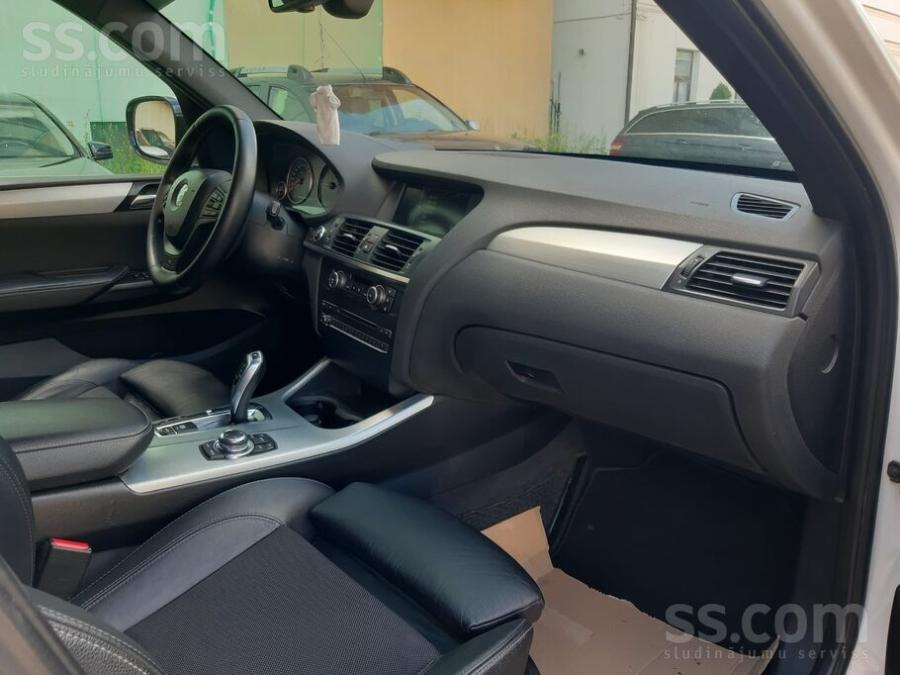 Balts BMW X3 2011 Daugavpils, ar dzinēja tilpumu 2.00 L un nobraukumu 0 tūkst. km par 10350 €, foto 30 vietnē AUTOMOTO.COM.LV