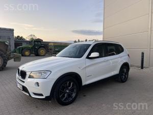 White BMW X3 2011 in Jelgava, with an engine capacity of 2.00 L and mileage of 0 thousand km for 7900 €, photo  on AUTOMOTO.COM.LV