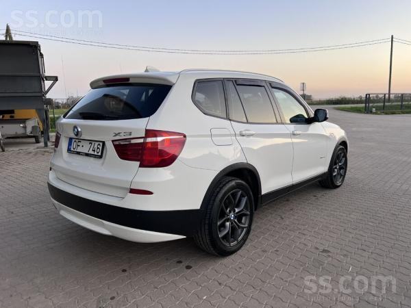 Balts BMW X3 2011 Jelgava, ar dzinēja tilpumu 2.00 L un nobraukumu 0 tūkst. km par 7900 €, foto 5 vietnē AUTOMOTO.COM.LV