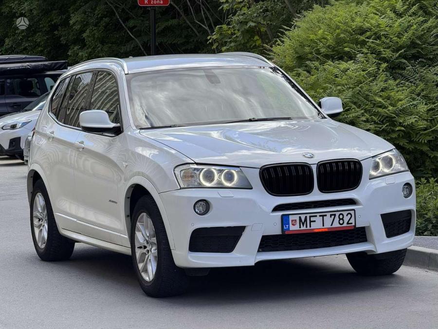 Balts BMW X3 2011 Viļņa, ar dzinēja tilpumu 2.00 L un nobraukumu 336 tūkst. km par 8550 €, foto 1 vietnē AUTOMOTO.COM.LV