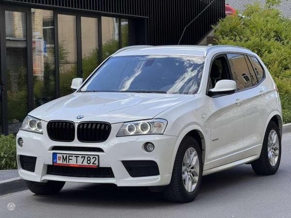 Белый БМВ Х3 2011 в Вильнюс, объемом двигателя 2.00 л и пробегом 336 тыс. км за 8550 €, фото 2 на AUTOMOTO.COM.LV