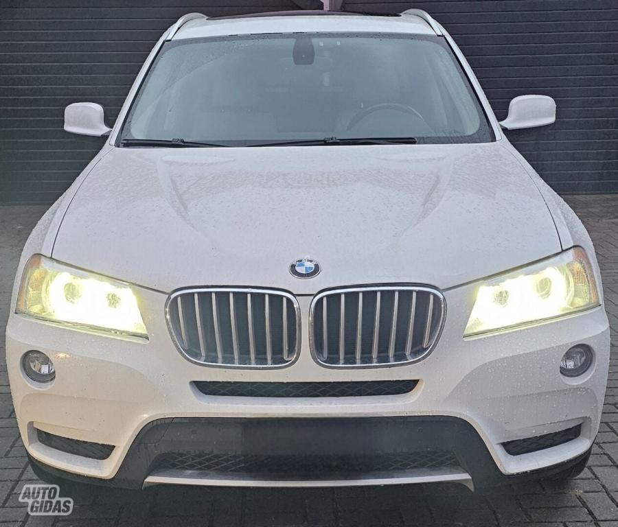 White BMW X3 2011 in Plunge, with an engine capacity of 3.00 L and mileage of 259 thousand km for 6000 €, photo 7 on AUTOMOTO.COM.LV
