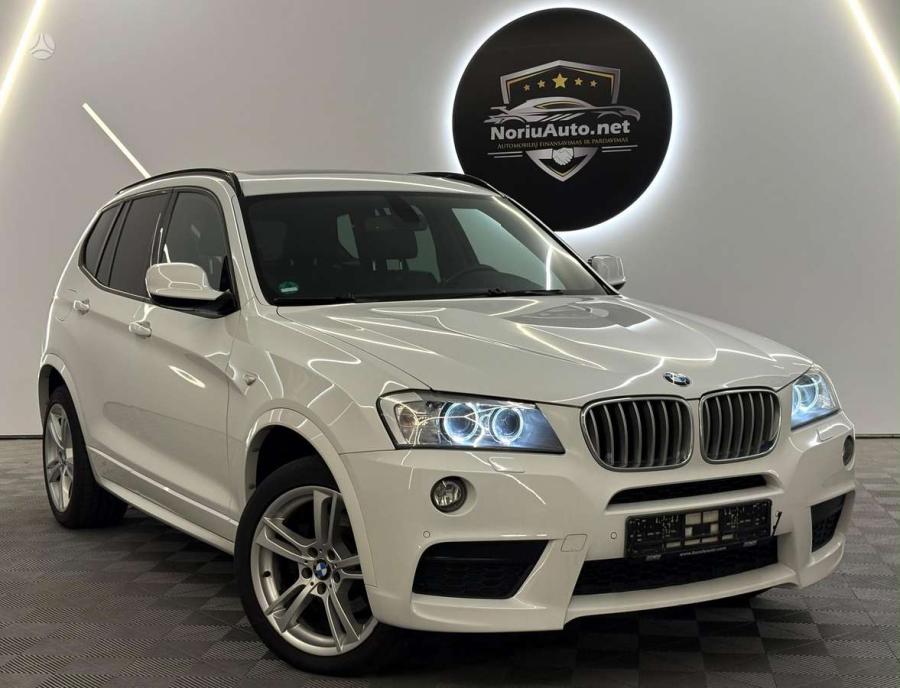 White BMW X3 2011 in Marijampole, with an engine capacity of 2.99 L and mileage of 289 thousand km for 10950 €, photo 1 on AUTOMOTO.COM.LV
