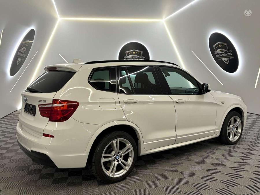 White BMW X3 2011 in Marijampole, with an engine capacity of 2.99 L and mileage of 289 thousand km for 10950 €, photo 20 on AUTOMOTO.COM.LV