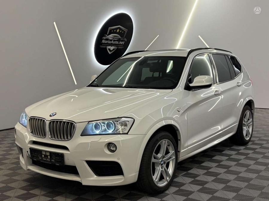 White BMW X3 2011 in Marijampole, with an engine capacity of 2.99 L and mileage of 289 thousand km for 10950 €, photo 24 on AUTOMOTO.COM.LV
