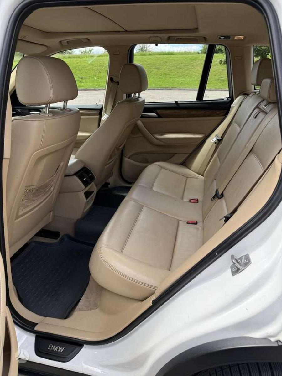 White BMW X3 2011 in Kaunas, with an engine capacity of 2.00 L and mileage of 314 thousand km for 8500 €, photo 8 on AUTOMOTO.COM.LV