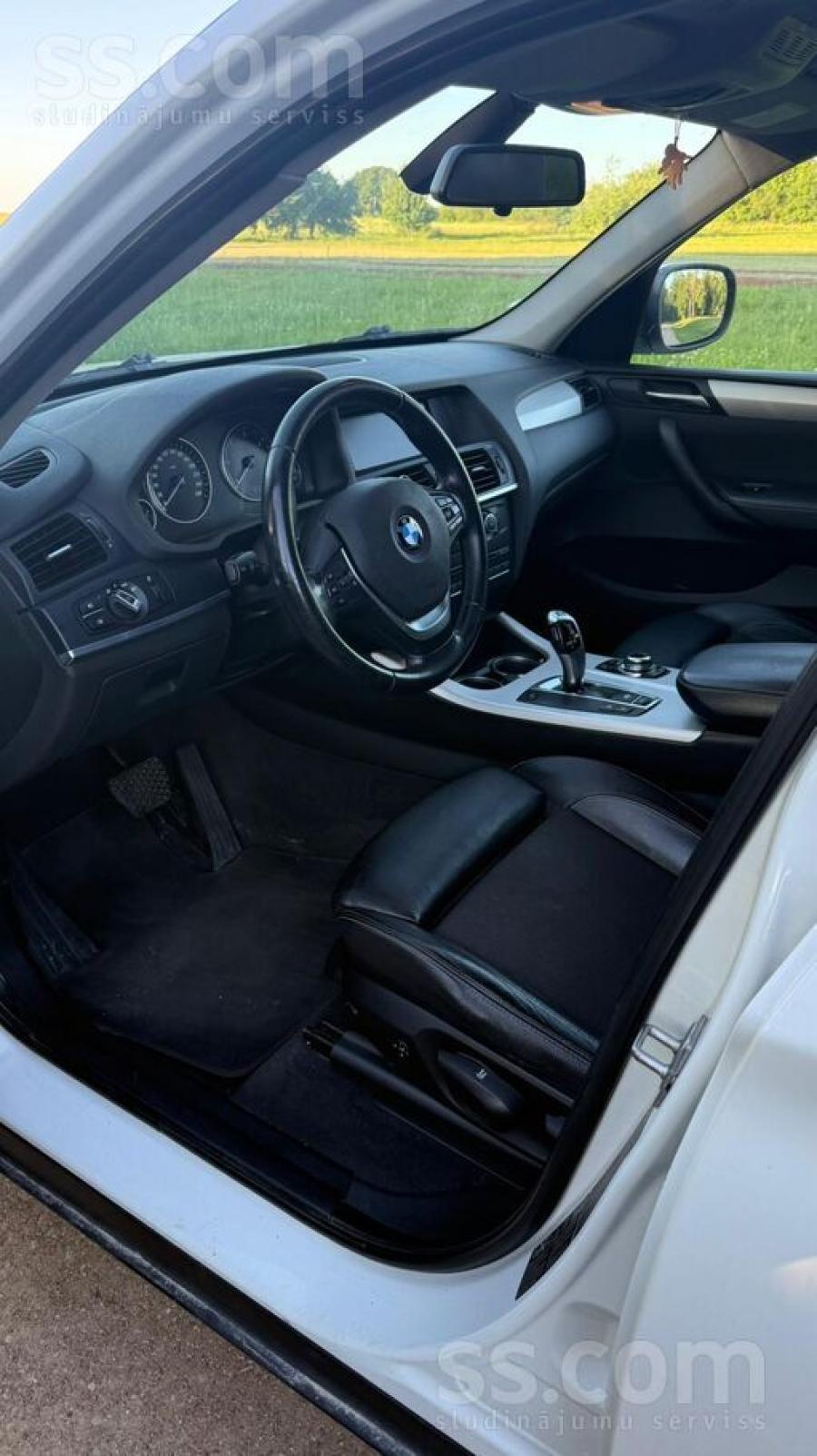 White BMW X3 2011 in Liepaja, with an engine capacity of 3.00 L and mileage of 412 thousand km for 10500 €, photo 8 on AUTOMOTO.COM.LV