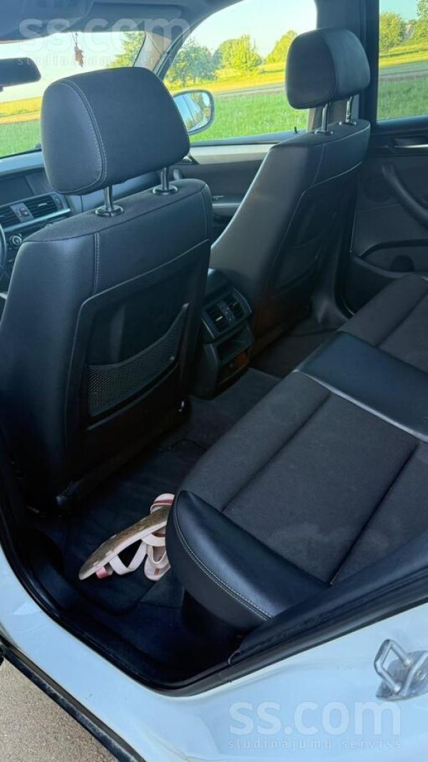 Balts BMW X3 2011 Liepāja, ar dzinēja tilpumu 3.00 L un nobraukumu 412 tūkst. km par 10500 €, foto 10 vietnē AUTOMOTO.COM.LV