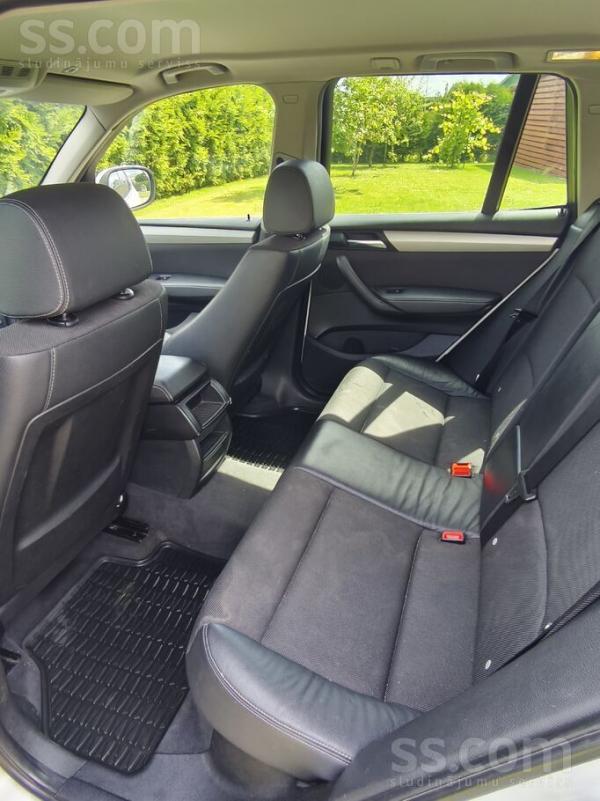 White BMW X3 2011 in Daugavpils, with an engine capacity of 2.00 L and mileage of 333 thousand km for 7000 €, photo 10 on AUTOMOTO.COM.LV