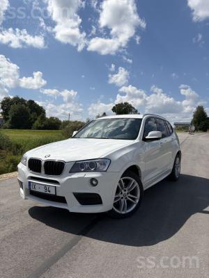 White BMW X3 2011 in Riga, with an engine capacity of 2.00 L and mileage of 190 thousand km for 11600 €, photo  on AUTOMOTO.COM.LV