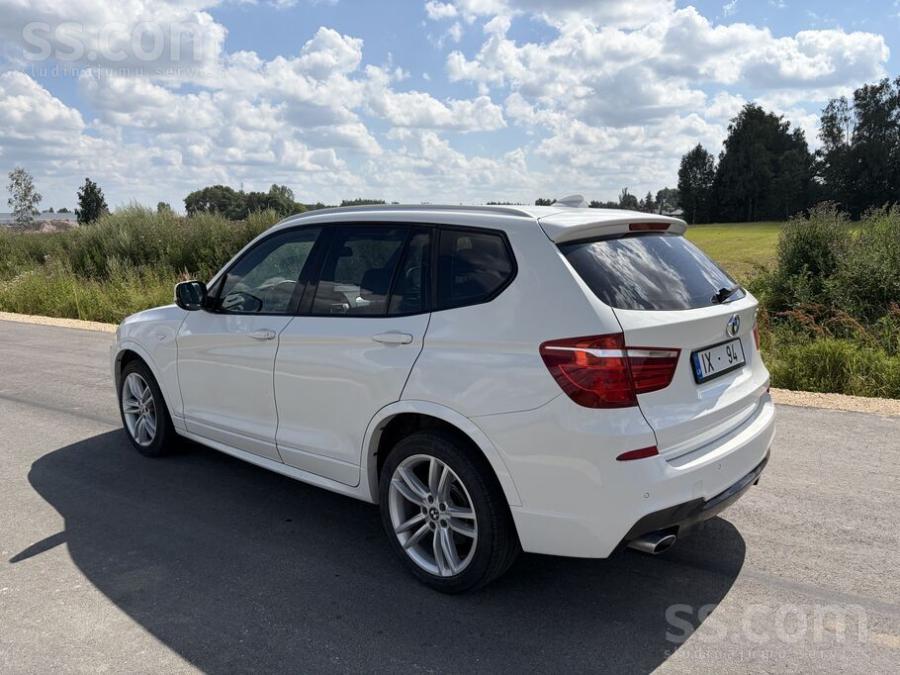 White BMW X3 2011 in Riga, with an engine capacity of 2.00 L and mileage of 190 thousand km for 11600 €, photo 3 on AUTOMOTO.COM.LV