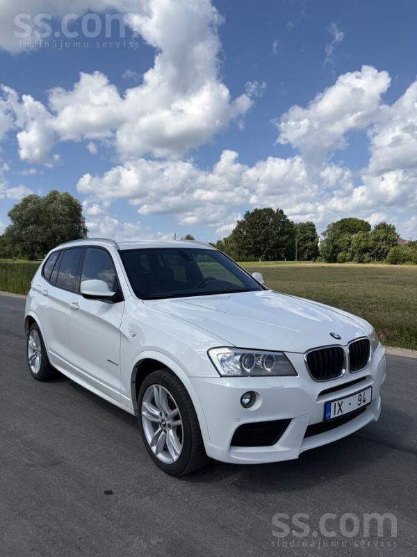 White BMW X3 2011 in Riga, with an engine capacity of 2.00 L and mileage of 190 thousand km for 11600 €, photo 4 on AUTOMOTO.COM.LV