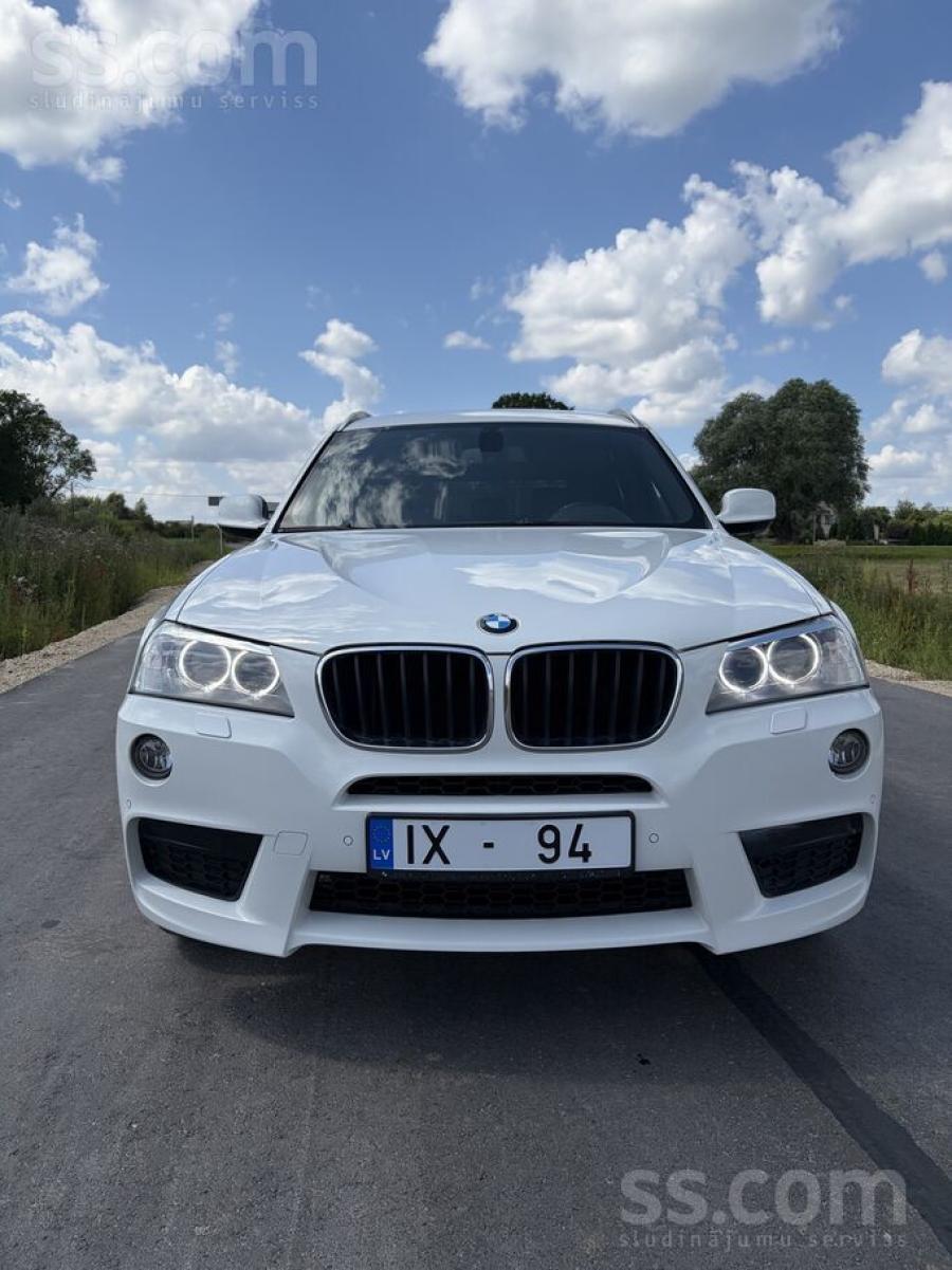 White BMW X3 2011 in Riga, with an engine capacity of 2.00 L and mileage of 190 thousand km for 11600 €, photo 6 on AUTOMOTO.COM.LV