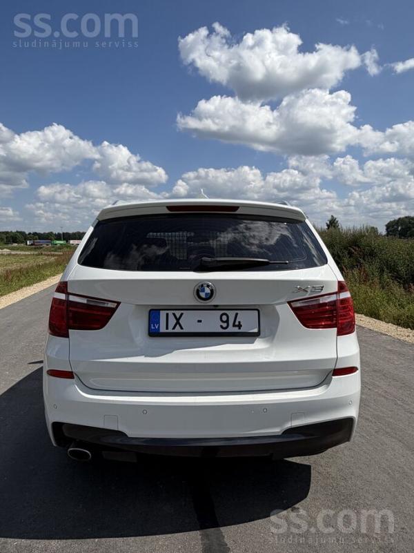 White BMW X3 2011 in Riga, with an engine capacity of 2.00 L and mileage of 190 thousand km for 11600 €, photo 6 on AUTOMOTO.COM.LV