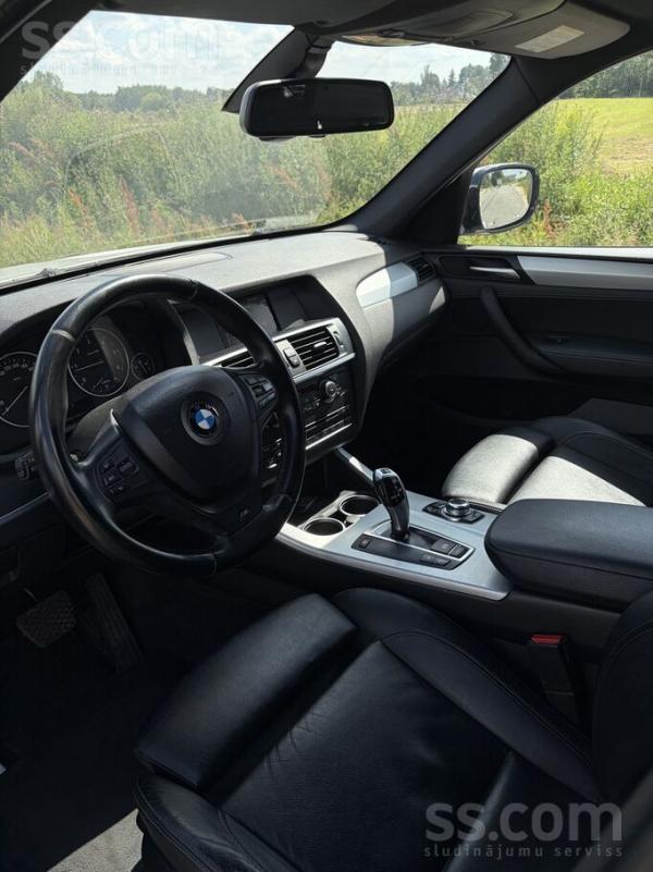 White BMW X3 2011 in Riga, with an engine capacity of 2.00 L and mileage of 190 thousand km for 11600 €, photo 7 on AUTOMOTO.COM.LV
