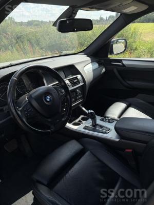 White BMW X3 2011 in Riga, with an engine capacity of 2.00 L and mileage of 190 thousand km for 11600 €, photo 8 on AUTOMOTO.COM.LV