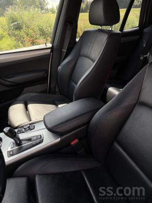 White BMW X3 2011 in Riga, with an engine capacity of 2.00 L and mileage of 190 thousand km for 11600 €, photo 9 on AUTOMOTO.COM.LV