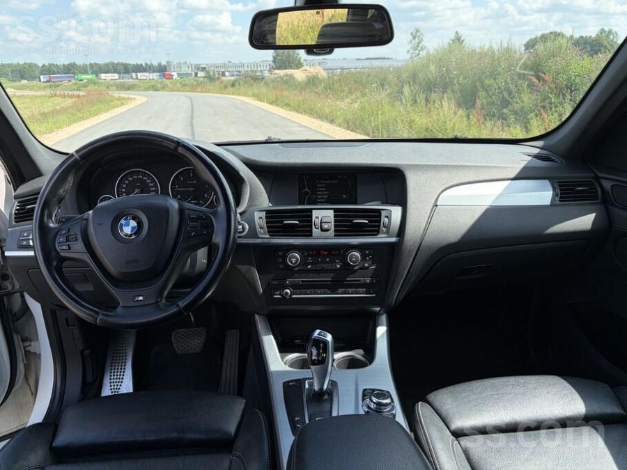 White BMW X3 2011 in Riga, with an engine capacity of 2.00 L and mileage of 190 thousand km for 11600 €, photo 10 on AUTOMOTO.COM.LV