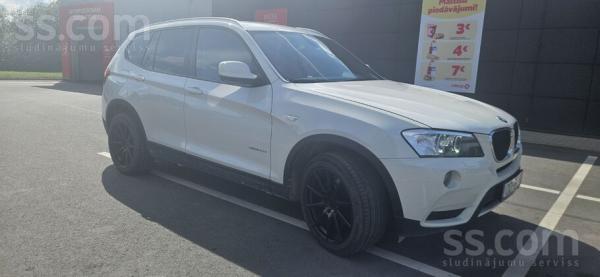 White BMW X3 2011 in Ogre, with an engine capacity of 2.00 L and mileage of 202 thousand km for 11500 €, photo 2 on AUTOMOTO.COM.LV