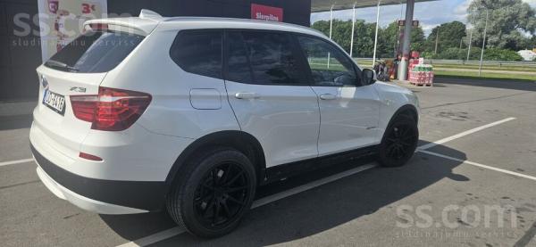 White BMW X3 2011 in Ogre, with an engine capacity of 2.00 L and mileage of 202 thousand km for 11500 €, photo 4 on AUTOMOTO.COM.LV
