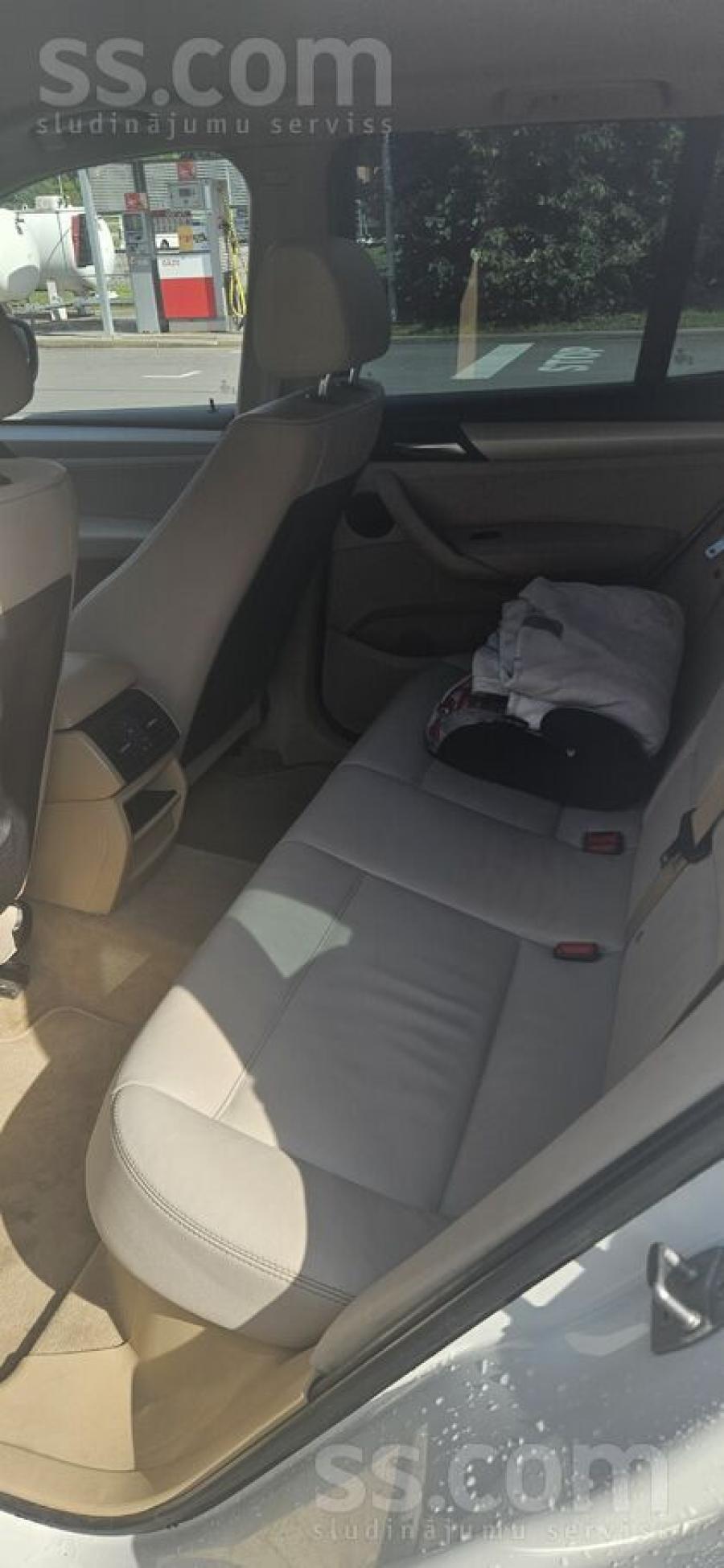 White BMW X3 2011 in Ogre, with an engine capacity of 2.00 L and mileage of 202 thousand km for 11500 €, photo 7 on AUTOMOTO.COM.LV