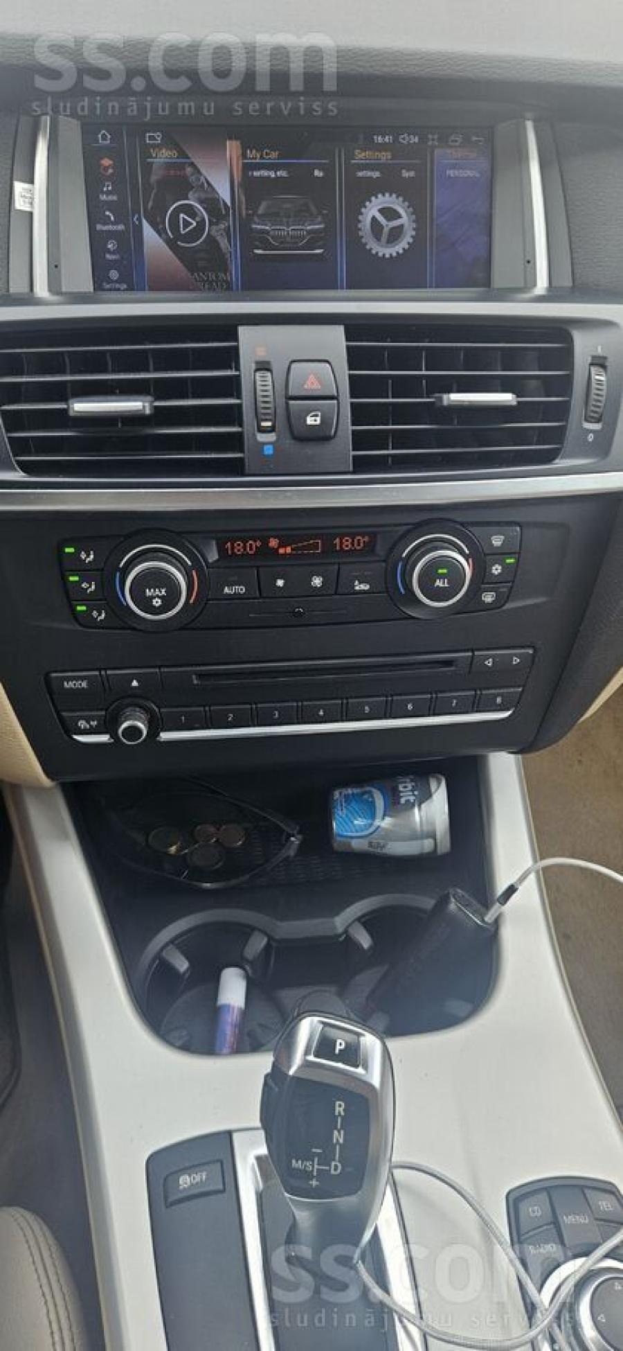 White BMW X3 2011 in Ogre, with an engine capacity of 2.00 L and mileage of 202 thousand km for 11500 €, photo 10 on AUTOMOTO.COM.LV