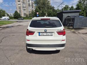 White BMW X3 2011 in Riga, with an engine capacity of 2.00 L and mileage of 202 thousand km for 10490 €, photo 8 on AUTOMOTO.COM.LV
