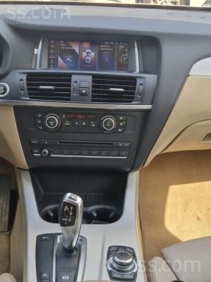 White BMW X3 2011 in Riga, with an engine capacity of 2.00 L and mileage of 202 thousand km for 10490 €, photo 13 on AUTOMOTO.COM.LV