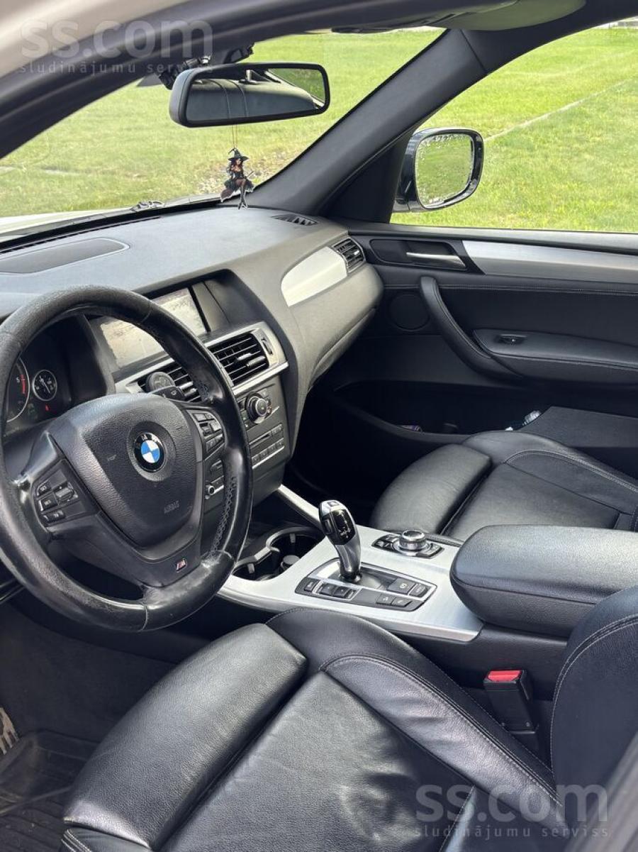 White BMW X3 2011 in Riga, with an engine capacity of 3.00 L and mileage of 410 thousand km for 9450 €, photo 12 on AUTOMOTO.COM.LV